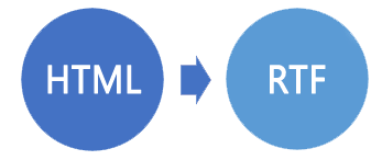 HTML в RTF, DOCX, Text конвертирование с использованием C# и VB .Net